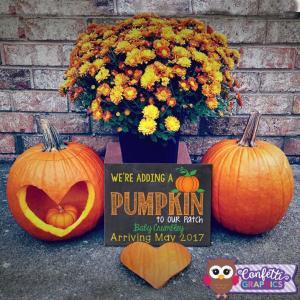 Cute and Festive Fall Pregnancy Announcement Ideas - Pregnancy